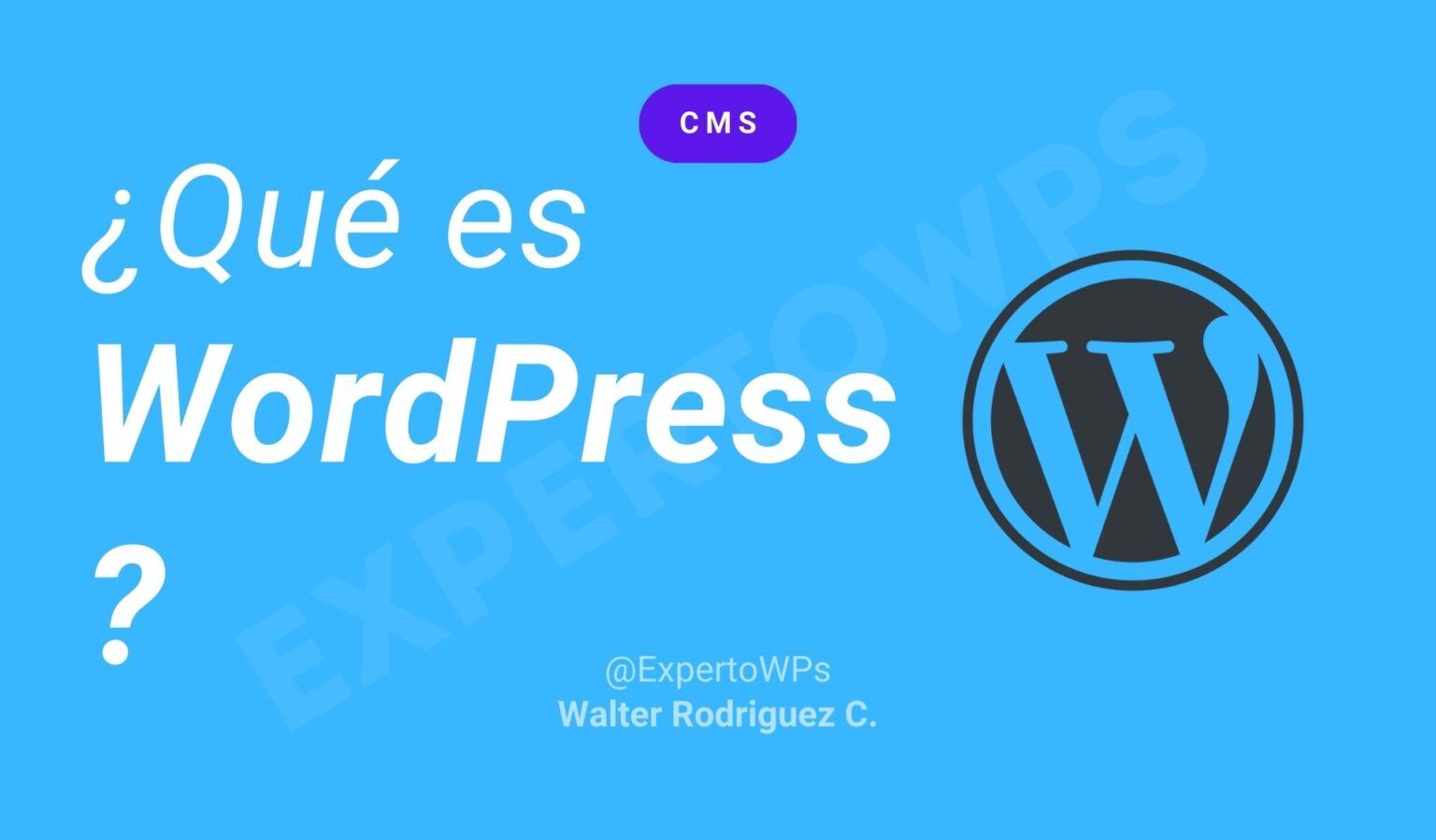 ¿Qué es WordPress y para qué sirve? | Experto WordPress